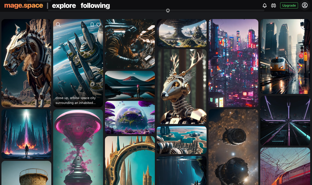 🏞️ Mage.space - Nền tảng tạo hình ảnh, mở ra khả năng sáng tạo
