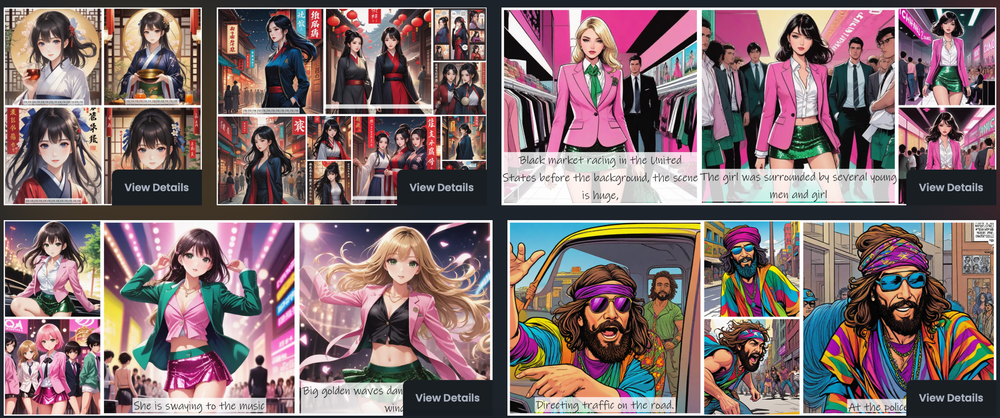 🧞‍♂️ StoryDiffusion - Ứng dụng AI tạo truyện tranh