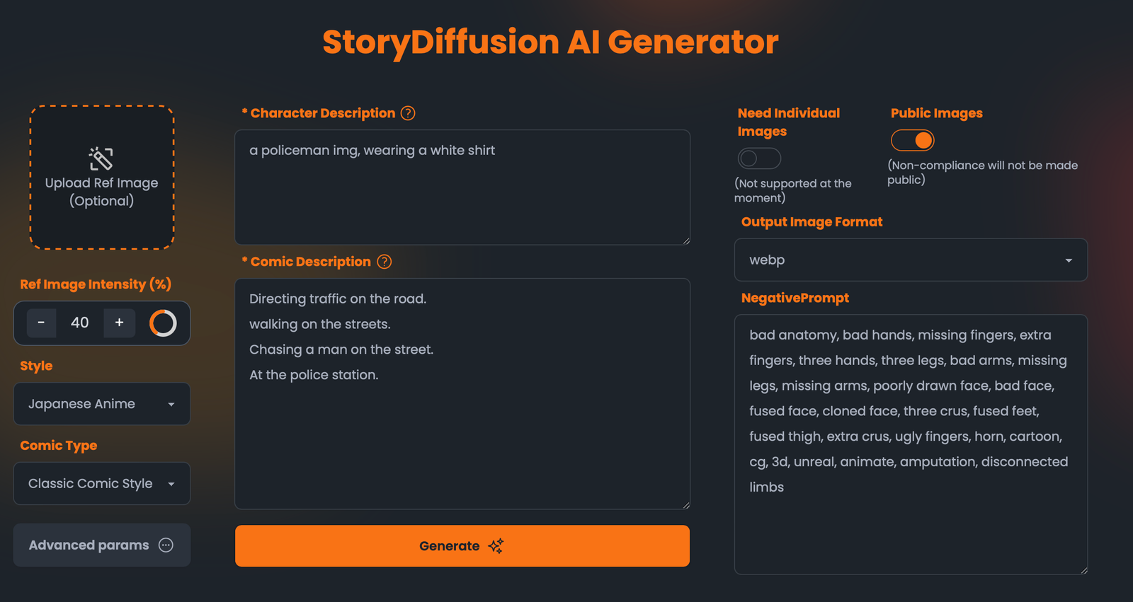 🧞‍♂️ StoryDiffusion - Ứng dụng AI tạo truyện tranh