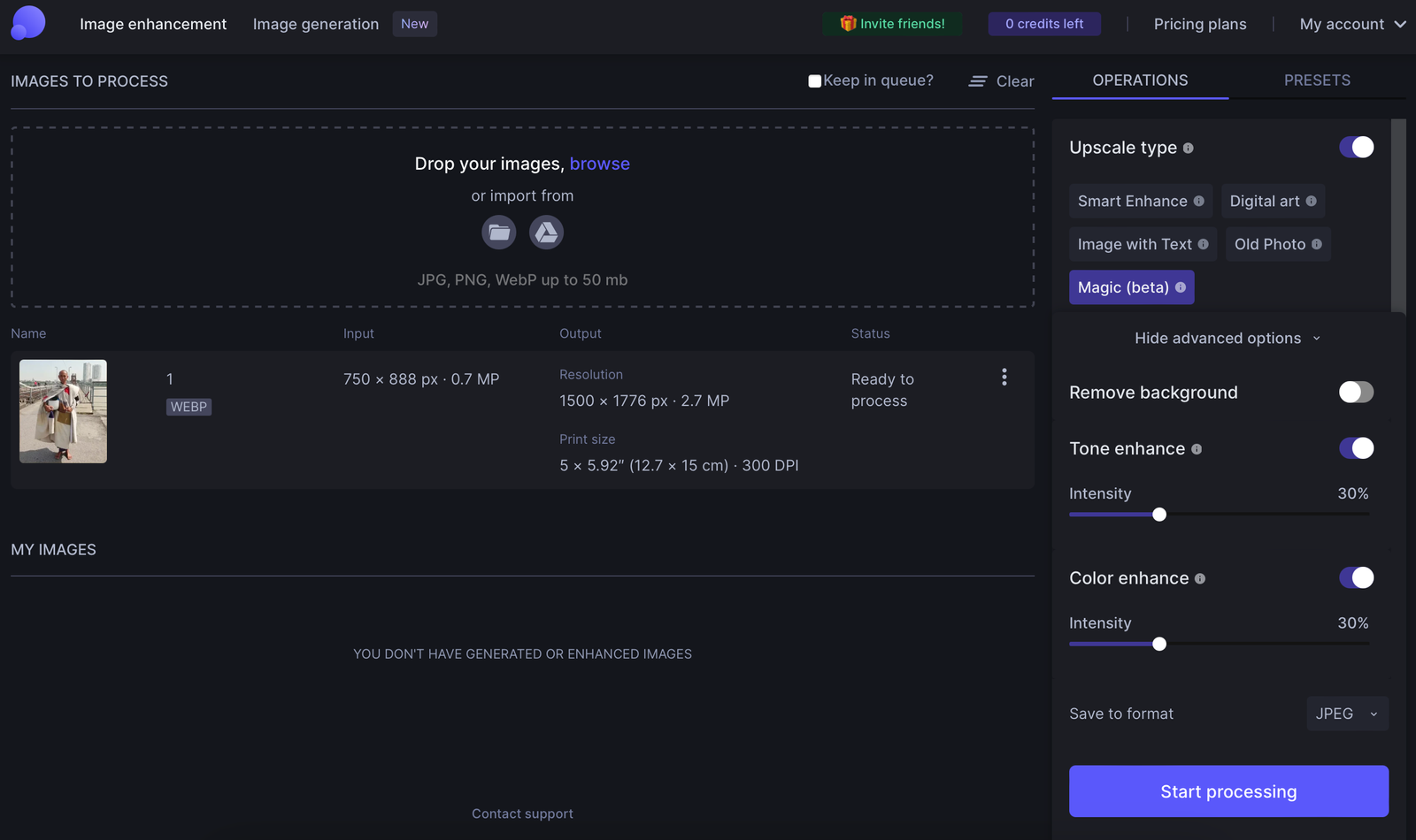 🌃 Letsenhance.io - Nâng tầm hình ảnh