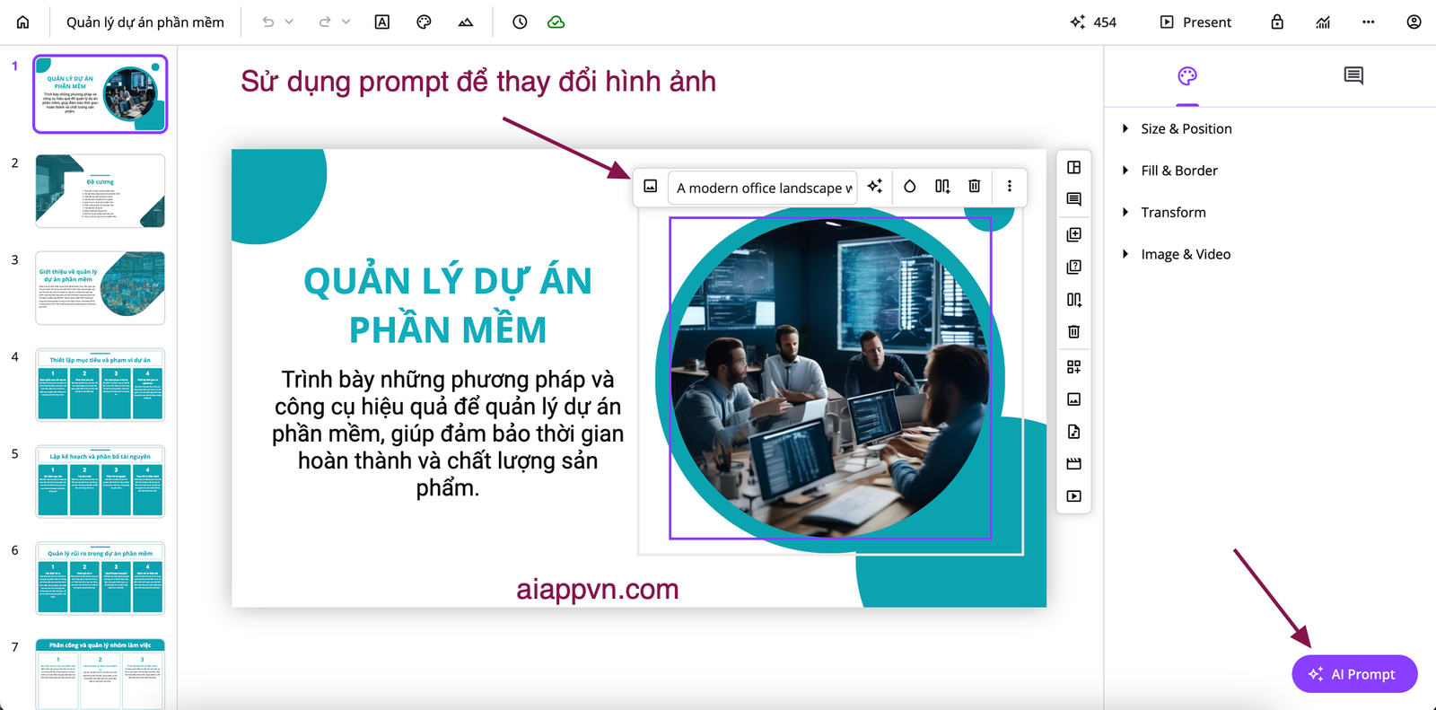 📝 uPresenter - Tạo slide thuyết trình dễ dàng
