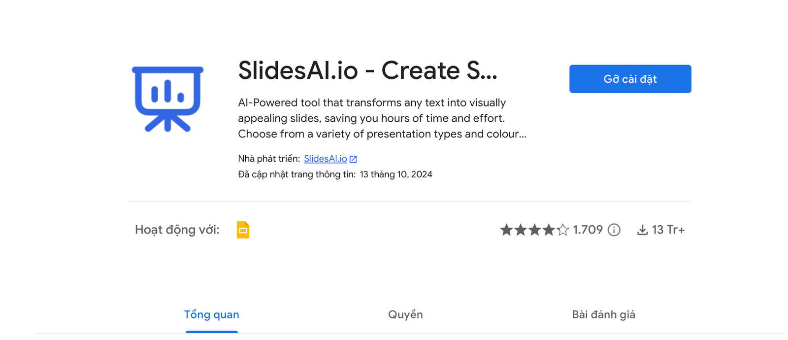 🌿 SlidesAI: Công cụ AI biến văn bản thành slide thuyết trình chuyên nghiệp