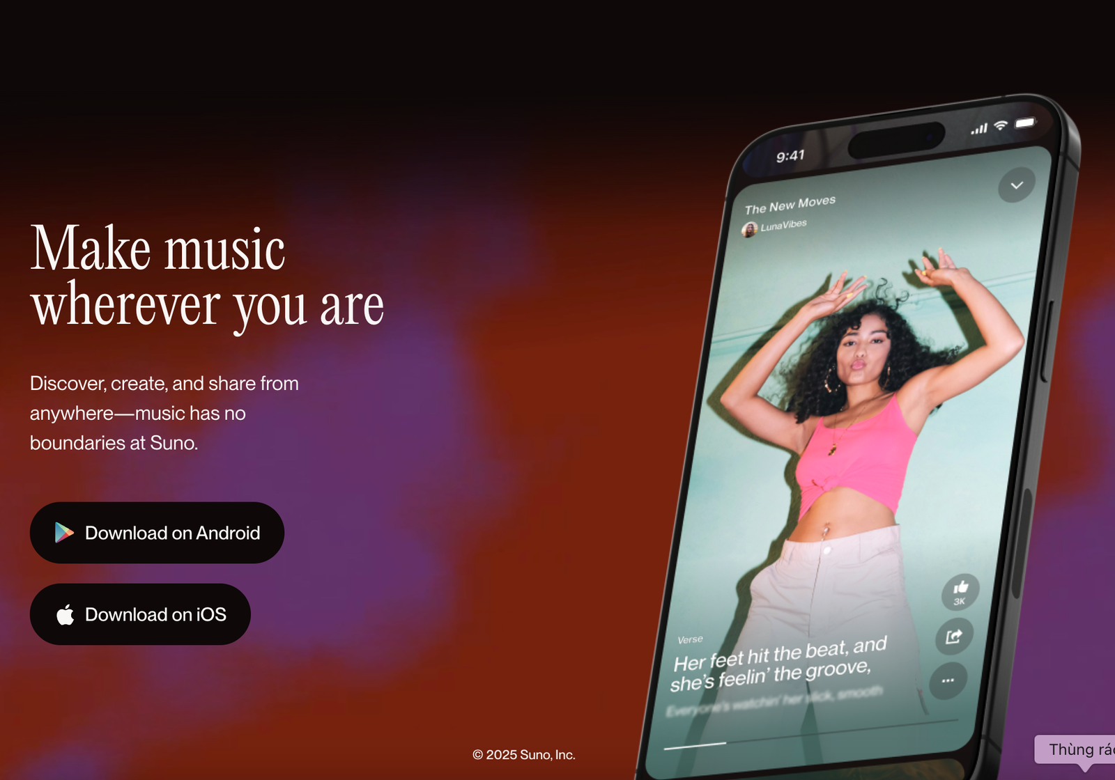 🎶 Suno AI – App Suno AI giúp tạo nhạc bằng AI dễ dàng và miễn phí!