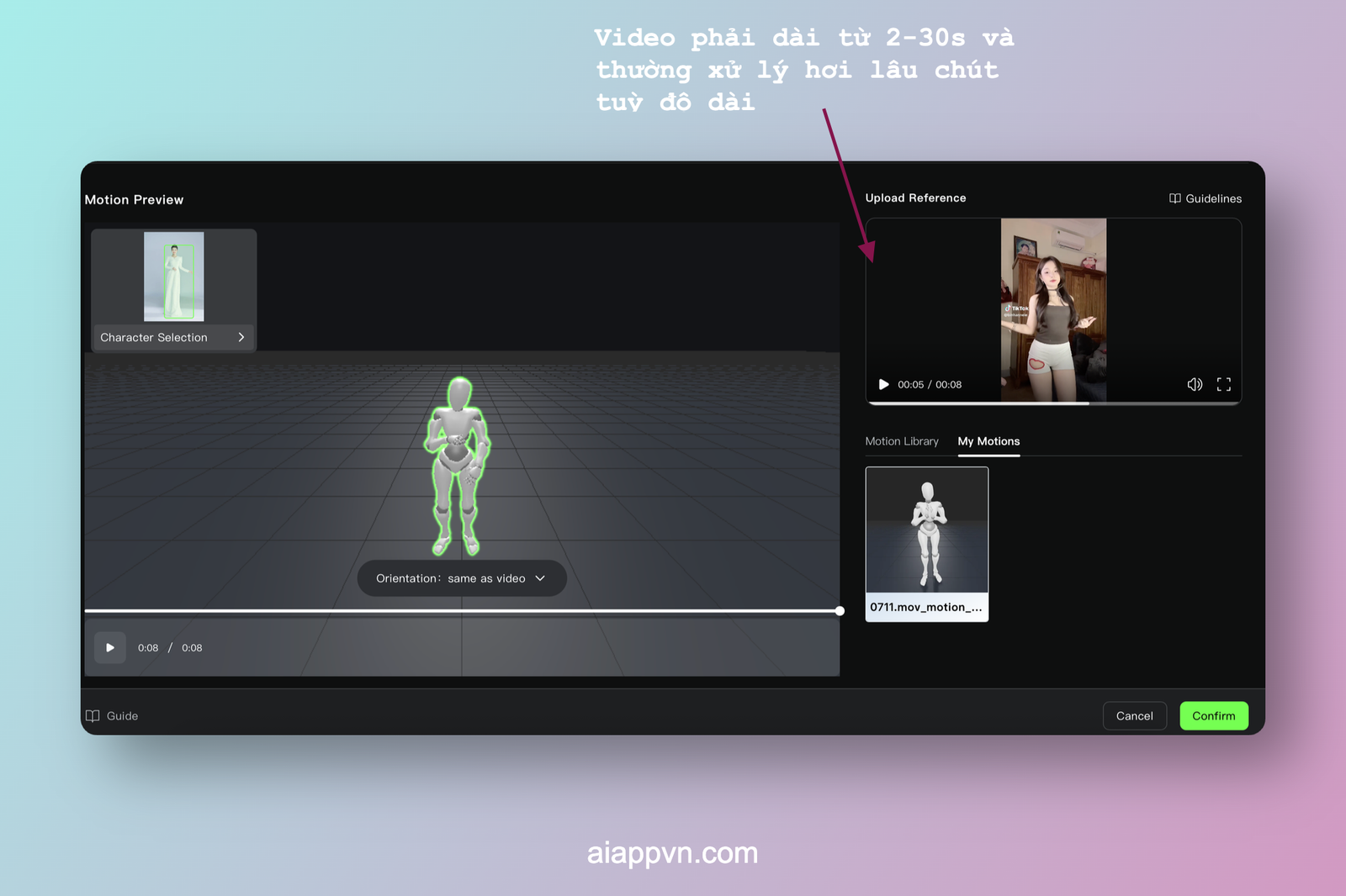 Tạo Video Nhảy Từ Ảnh Với Kling AI 1.6 Motion Control
